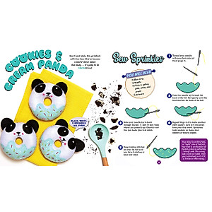 Klutz Sew Your Own Donut Animals Craft Kit, Brown/a