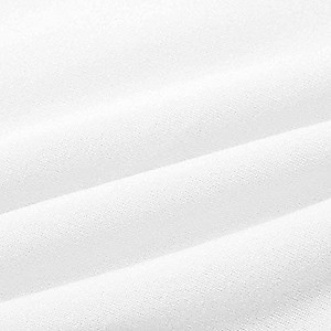 women solid basic hoodies casual loose fashion long sleeve crewneck blouse lady comfy warm pocket drawstring sweatshirt White