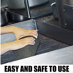 Grill Griddle Cleaning Brick Block, Pack of 3 - Pumice Cleaner Stone Tool for Grates, Flat top Cookers and Stoves