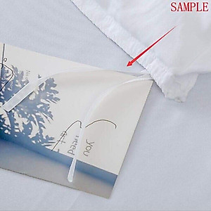 Feelyou Aurora Theme Bedding Sets Aurora Borealis Northern Lights Duvet Cover Nature Astronomical Landscape, Snow Mountain Pattern Comforter Set for Kids Teens, 3-Piece Queen Bedding Decoration Gift