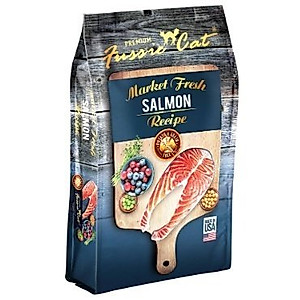 Fussie Cat Dry Cat Food Bag (Salmon, 2#) by Fussie Cat