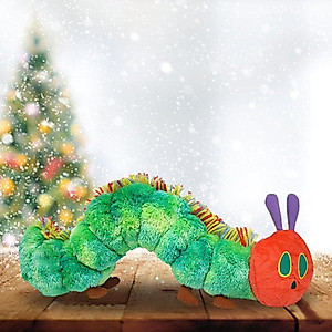 YULOMI The Very Hungry Caterpillar Toy Plush Caterpillar Toys World of Eric Carle Stuffed Toys Lovely Caterpillar Soft Pillow Home Decor Kids Gifts