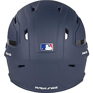 Rawlings | MACH CARBON Baseball Batting Helmet | X-Large (7 5/8" - 8") | Navy