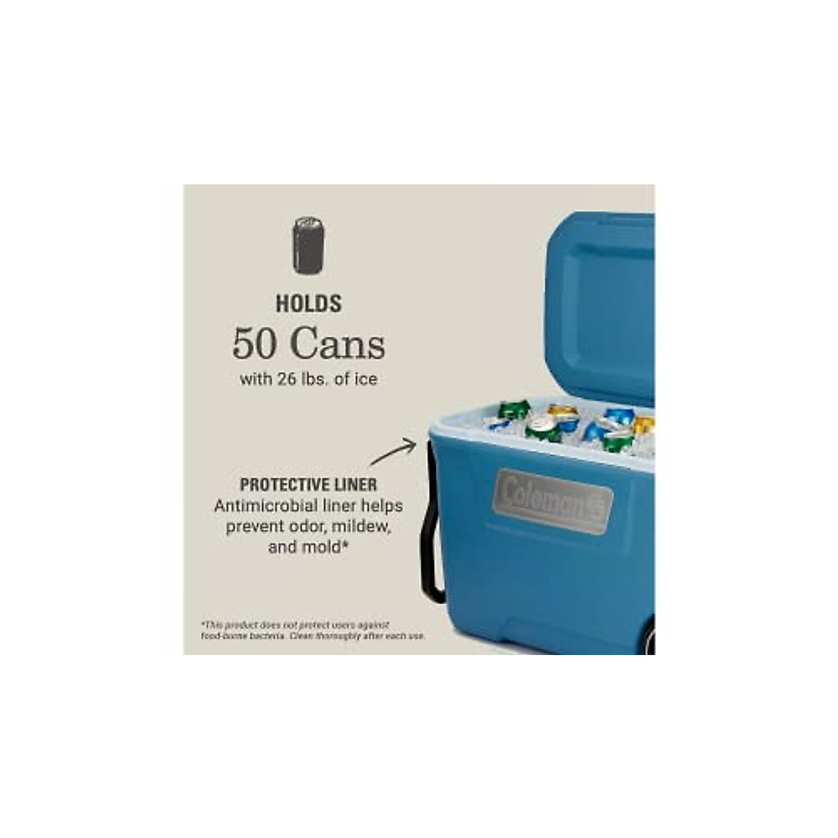 Coleman ATL Cooler 62QT WHL 5859 Dusk/WE/Dusk C1