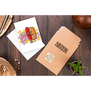 GIFTING GIGGLES Funny Romantic Joke Card for Boyfriend Husband or Lover | Naughty Gift for him | Anniversary, Birthday, Valentine’s Day, Fathers Day, Appreciation | 30th 40th 50th 60th 70th 75th