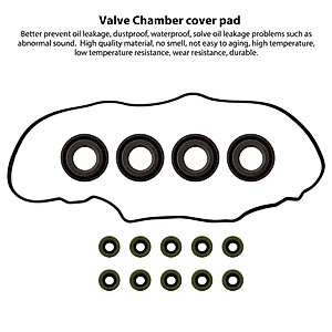 Valve Cover Gasket Set Compatible for Toyota Tacoma SR5 Extended Cab Pickup 2-Door 1998-2000