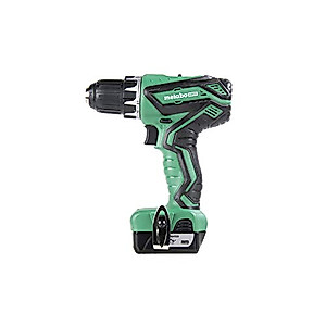 Metabo HPT Cordless Drill | 12V Peak | Includes 2-12V Lithium Ion Batteries | Carrying Case | 7 Piece Bit Set | Lifetime Tool Warranty (DS10DFL2)