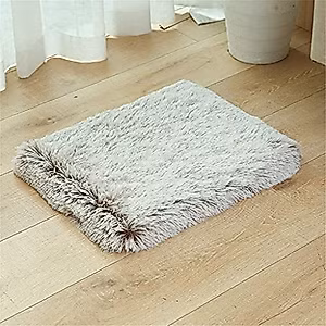 BaRdzo Plush Foam Dog Bed Rectangular Cat Dog Mats/Removable Cover Pet Mattress Cushion for Small Large Dogs (Color : D, Size : XL-100x60x10cm)