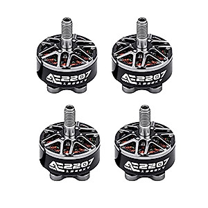 Axisflying FPV Drone Brushless Motor - 2207 1960KV 6S for 5inch 6 inch FPV Drone Frame QAV Quadcopter-4pcs