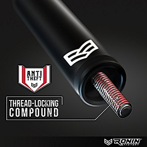 Ronin Factory 50 Cal Bullet Antenna for Ford F-150, F-250, F-350, Raptor, Bronco - Short Anti-Theft Replacement for Dodge RAM 1500