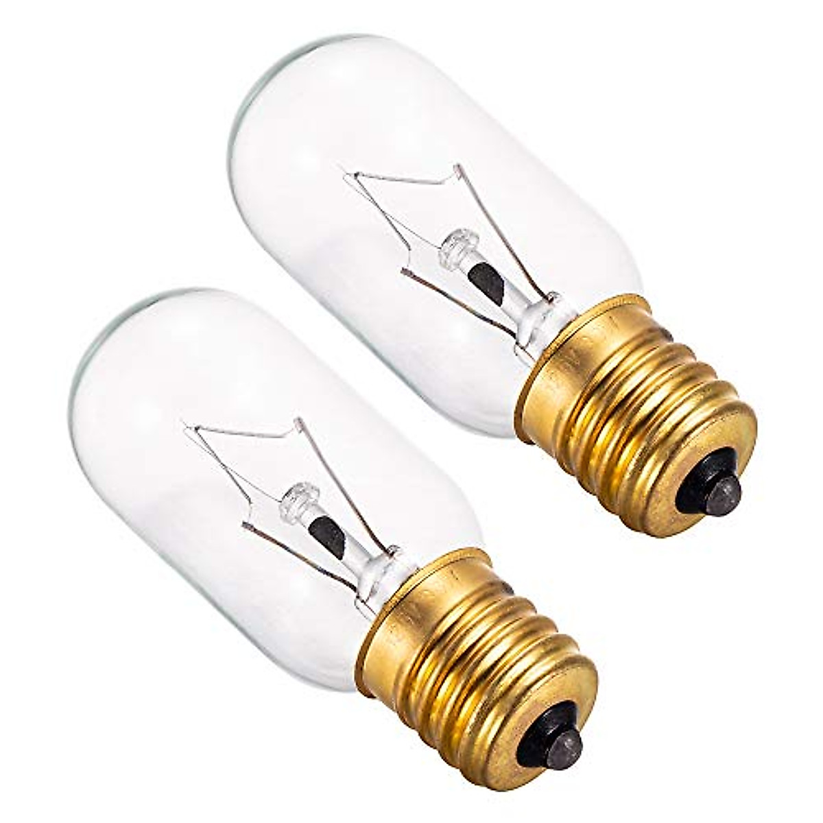 Light Bulb Fits for LG Microwave Oven - Microwave Light Bulb for LG Frigidaire Kenmore Whirlpool GE Over the Range Microwave, Dimmable with 125V 30W E17 Base, Kitchen Night Light, Repalces 6912W1Z004B