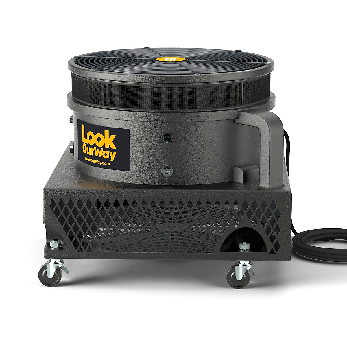 LookOurWay Air Dancers Inflatable Tube Man Blower - 1 HP Sky Dancer Blower for Wacky Waving Inflatable Tube Guy - Fits 18" Diameter Inflatable Puppet Dancer Attachments