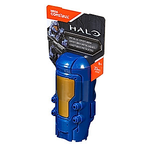 Mega Construx Halo Metallic Blue Cryotube