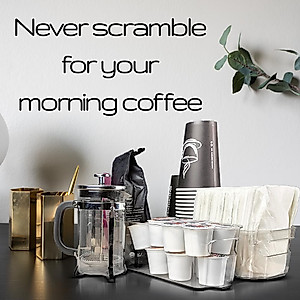 Ceybo Original Set of 4 Durable Refrigerator Food Storage Organizer Bins Variety Pack for Fridge, Freezer, Kitchen Cabinet and Pantry, Dishwasher Safe