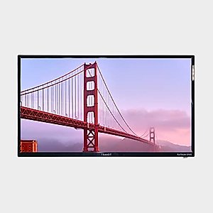 FREE SIGNAL TV New Transit Platinum Series 32" 12-Volt DC Powered Smart TV for RVs, Campers, Marine and Off-Grid Applications. Includes Built in WiFi, DVD Player, Bluetooth, Apps, HDMI/USB inputs