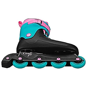 Roller Derby Elite Candi GRL South Beach Molded Inline Skates Rocki Pop Size M08/W09