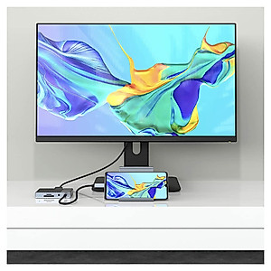 HyperDrive GEN2 6-in-1 USB-C Hub - 2X Speed, 2X Power - HDMI 4K60Hz, USB-A 10Gbps, MicroSD/SD UHS-II 312MB/s, USB-C Power Delivery 100W, and 3.5mm Audio Jack