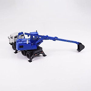 for MODIMIO Russia for Kamaz EO-3532(5511) Excavator 1/43 ABS Truck Pre-Built Model