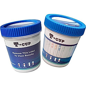 7 Panel T-Cup Multi Drug Urine Test Kit (Multiple Quantities)(250)(COC/THC/OPI/mAMP/BZO/AMP/OXY)