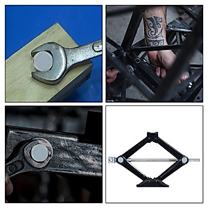 40 PCS M4x10mm Flat Knurled Head Fully Threaded Thumb Screws, Bolts Fastener, Vesa Screws, Monitor Mount Screws for Works with Any TV and Monitor Mounting