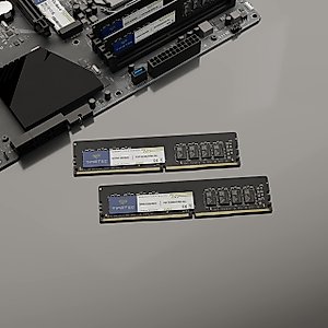 Timetec 16GB KIT(2x8GB) DDR4 2400MHz PC4-19200 Non-ECC Unbuffered 1.2V CL17 1Rx8 Single Rank 288 Pin UDIMM Desktop PC Computer Memory RAM Module Upgrade (16GB KIT(2x8GB))