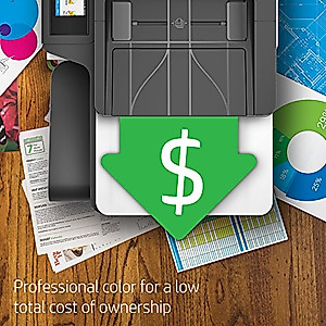 HP PageWide 377dw Color Multifunction Business Printer with Wireless & Duplex Printing (J9V80A)