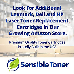 Sensible Toner, Lexmark 521H, 52D1H00, Compatible Toner Cartridge for Lexmark MS810n MS710 MS711 MS810 MS810n MS810dn MS811 MS811dn MS812, 25,000 Pages, Made in The USA