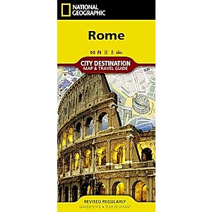 Rome Map (National Geographic Destination City Map)