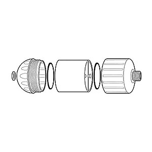 Sprite Showers High Output 2 with 3-Setting Shower Head, Chrome, (HO2-SH3-CM)
