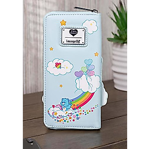 Loungefly Care Beaas Care-A-Lot Castle Zip-Around Wallet Care Bears One Size