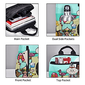 Linyylsh Casual Backpack For Teens Boys Girls Adult Men Women Outdoor Laptop Backpack Travel Book Bags