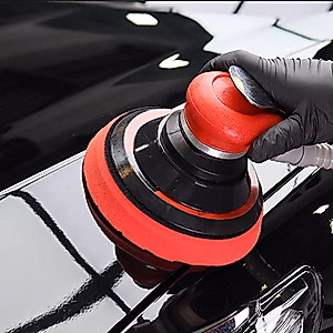 ZFE Random Orbital Sander 5" & 6" Pneumatic Palm Sander with Extra 5" Backing Plate, Sponge Polishing Pads, Sandpapers Low Vibration and Heavy Duty for Wood, Composites, Metal