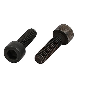 uxcell 8.8 Grade M6x20mm Full Threaded Hex Socket Drive Left Hand Thread Bolt 8pcs