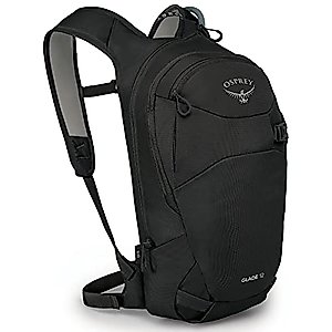 Osprey Glade 12 Ski and Snowboard Backpack, Black