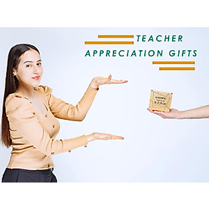 Teacher Appreciation Gifts for Women Men, Unique Teacher Week End of Year from Student, Best for Christmas Valentine Retirement Ideas, Personalized Thank You Present