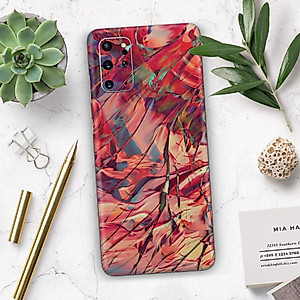 DesignSkinz Liquid Abstract Paint Remix V9 Protective Vinyl Decal Wrap Skin Cover Compatible with The Samsung Galaxy S20 (Screen Trim & Back Glass Skin)