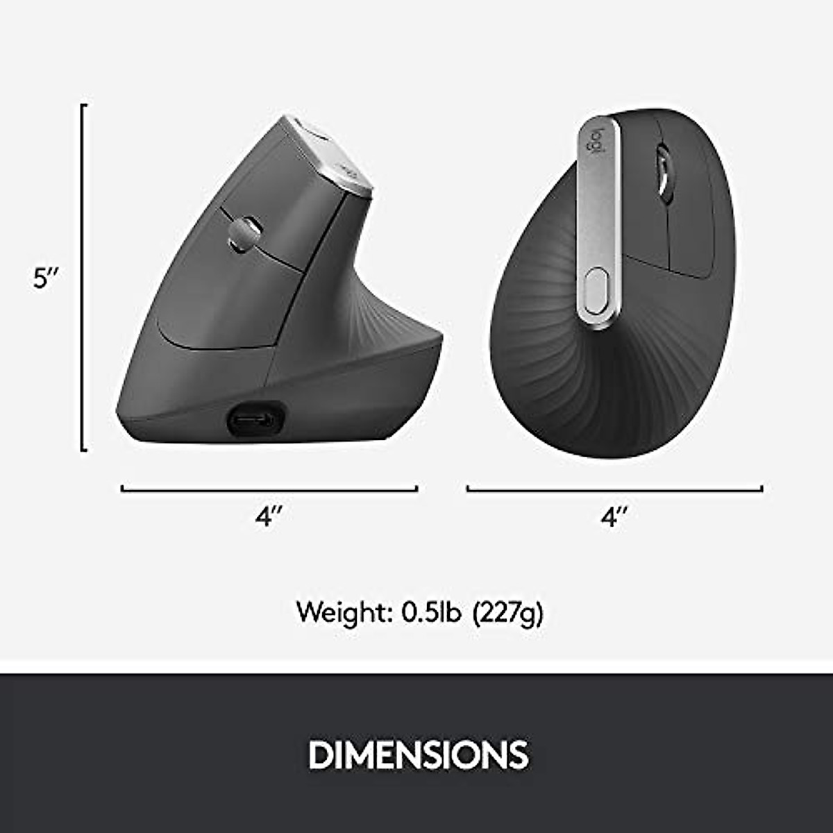 Logitech Mouse MX Vertical, 910-005448