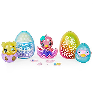 Hatchimals CollEGGtibles, Spring Toy Basket with 5 and 3 Pets, Kids Toys for Girls Ages 5 and up