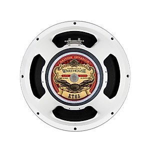 Warehouse Guitar Speakers ET65 12" 65W British Invasion Guitar Speaker 8 Ohm