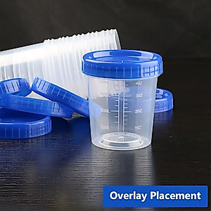 FEOOWV 12pcs 4oz Salad Dressing Container to Go - Small Containers with Lids Leakproof Condiment Containers with Screw Lids Reusable Stackable Plastic Dip Sauce Containers (Blue)