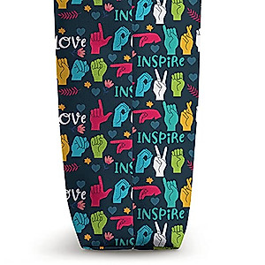 ASL Teacher American Sign Language Interpreter Pride Tote Bag