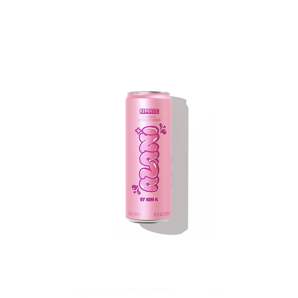 (12 pack) Kimade - Alani Nu Energy Drink (12 fl. oz) - Refreshing Strawberry Lemonade - Kimade by Kim Kim Kardashian