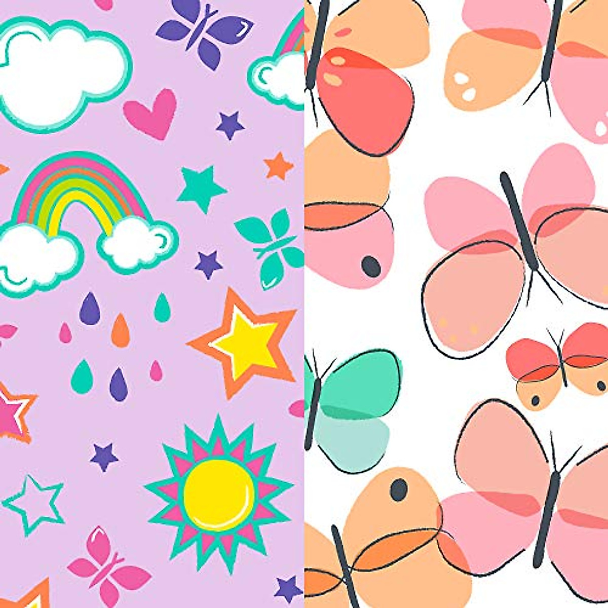 The Honest Company Clean Conscious Diapers | Plant-Based, Sustainable | Sky's the Limit + Wingin It | Super Club Box, Size 6 (35+ lbs), 88 Count