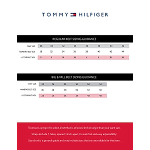 Tommy Hilfiger Men's Braided Belt, Black, 38