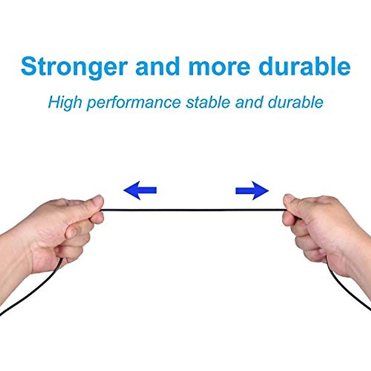 YARENKA Replacement Astro A10 A40 Cable - 2.0M Astro A40 TR Inline Mute Cable Cord for Astro A10/A40 Gaming Headsets Xbox One PS4 PS5 Controller Headphone Audio Extension Cable 6.5 Feet Black