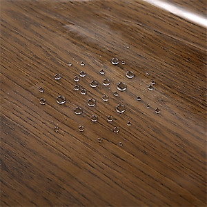 Clear Plastic Waterproof Tablecloth, Vinyl PVC Rectangle Table Cloth with Lace Macrame, Oil Spill Proof, Table Cover for Dining Tables, Parties and Holidays (White, 60 x 98 Inch)