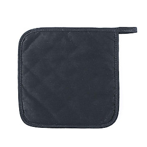 Anyi 100% Cotton Pot Holders, Kitchen Basic Potholder Heat Resistant, Terry Pot Holder Set for Cooking and Baking, Set of 3