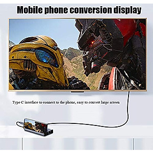 XUNMAIFHB Portable Docking Station,7 in one USB C HUB USB C to HDMI MacBook Computer USB C with Stand & PD Fast Transmission