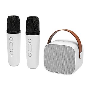 Portable Karaoke Machine, Reverb Sound Function Voice Changing Effects Portable Speaker Multifunction for Party for KTV (#1)