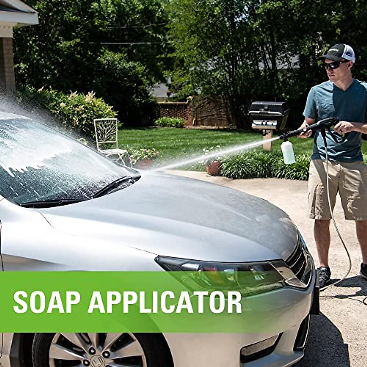 Greenworks 1800 PSI (1.1 GPM) Electric Pressure Washer PWMA Certified